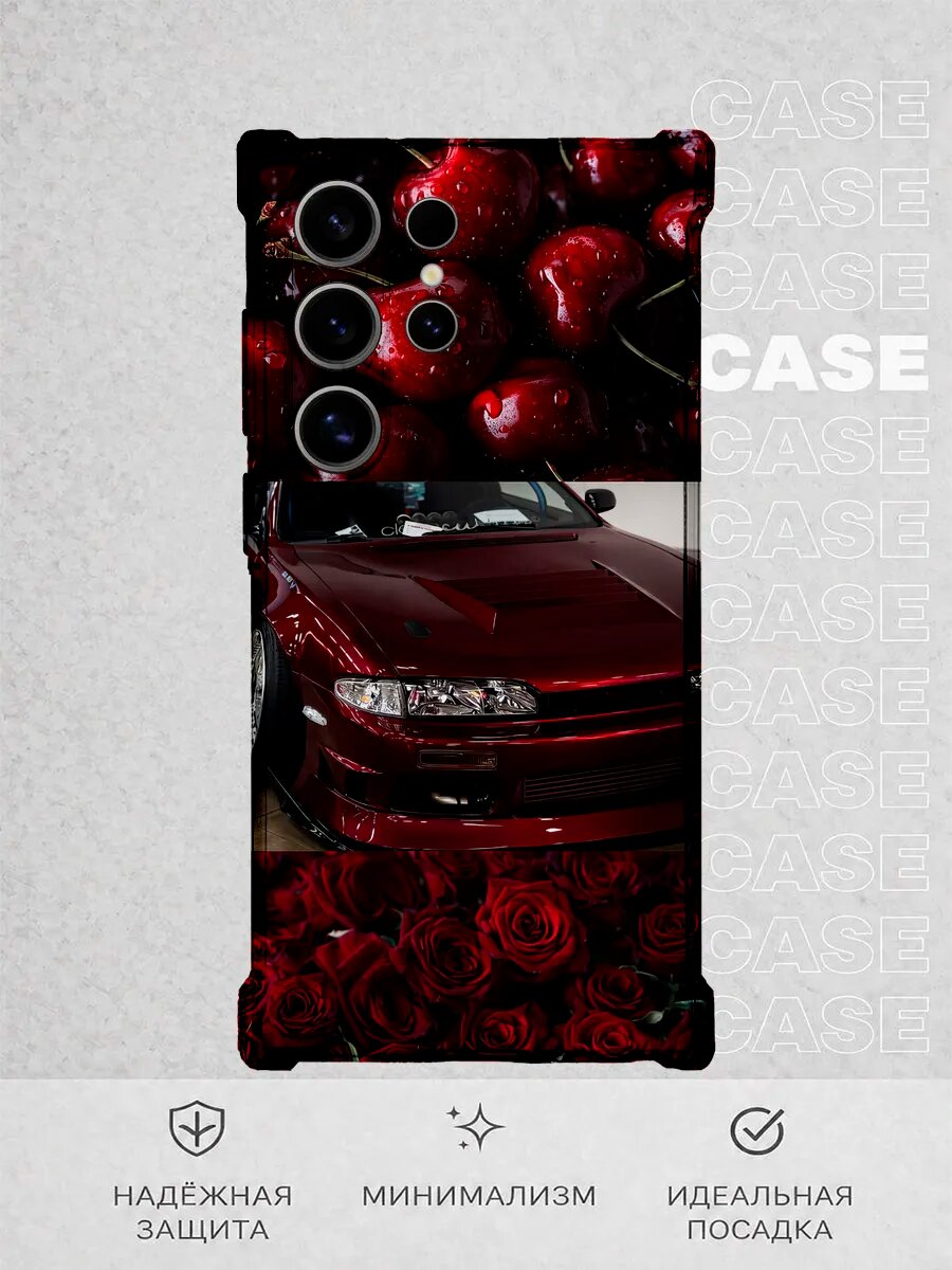 Чехол на Samsung S24 Ultra с принтом Nissan