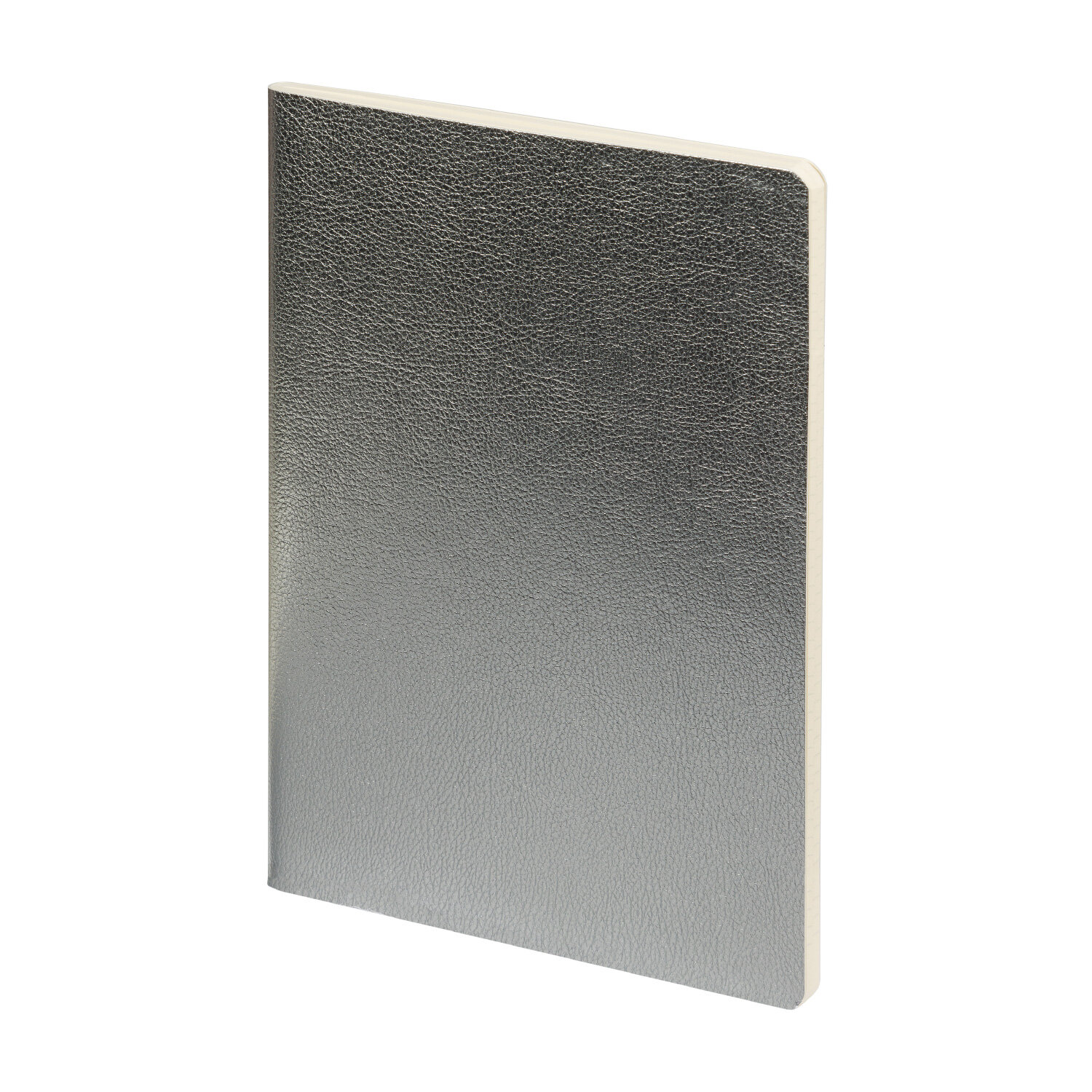 Бизнес тетрадь А5, Bruno Visconti,"MEGAPOLIS FLEX" (серебро ) 60 л. клетка