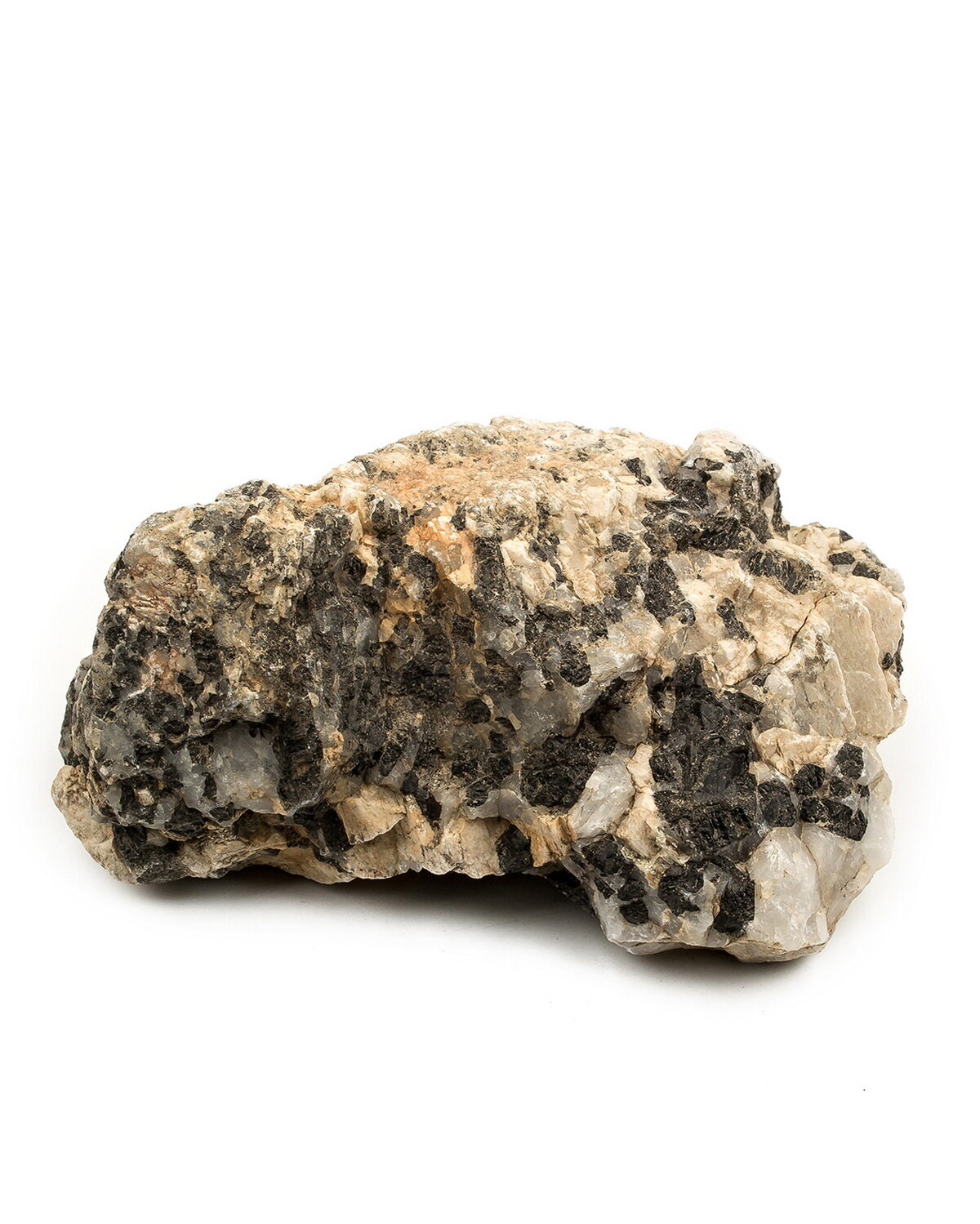 Турмалин Шерл в кварце, горные минералы, размер: 159х124х71 мм, вес: 1472 гр.