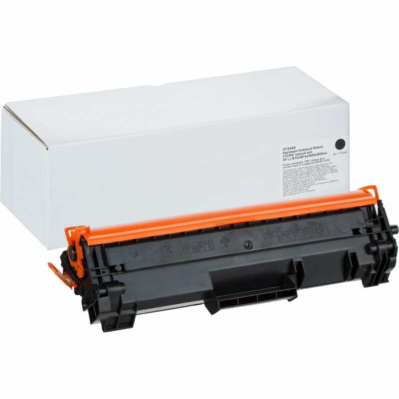 Картридж лазерный Retech CF244A чер. для HP LJ M15a/M15w/M28a/M28nw, 1773240