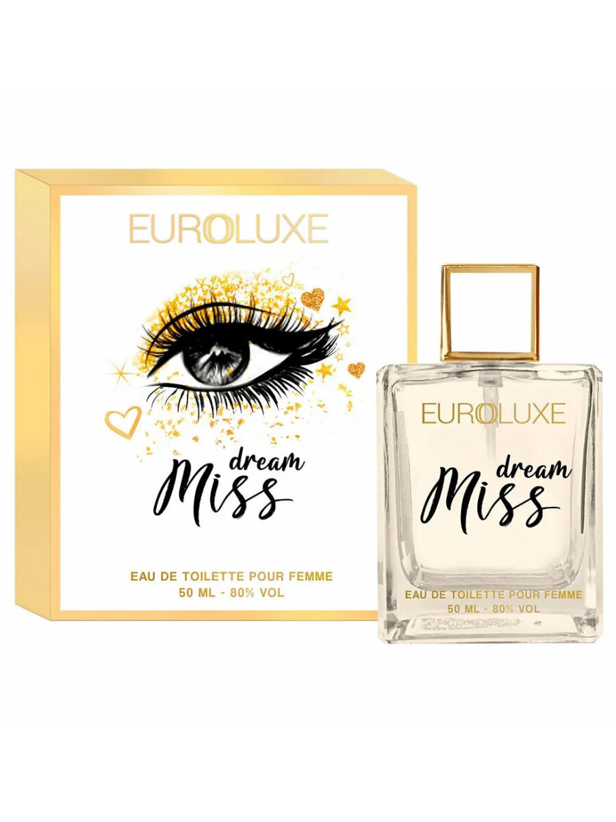 Euroluxe/Туалетная вода Miss Dream женская 50 мл/ Парфюм женский