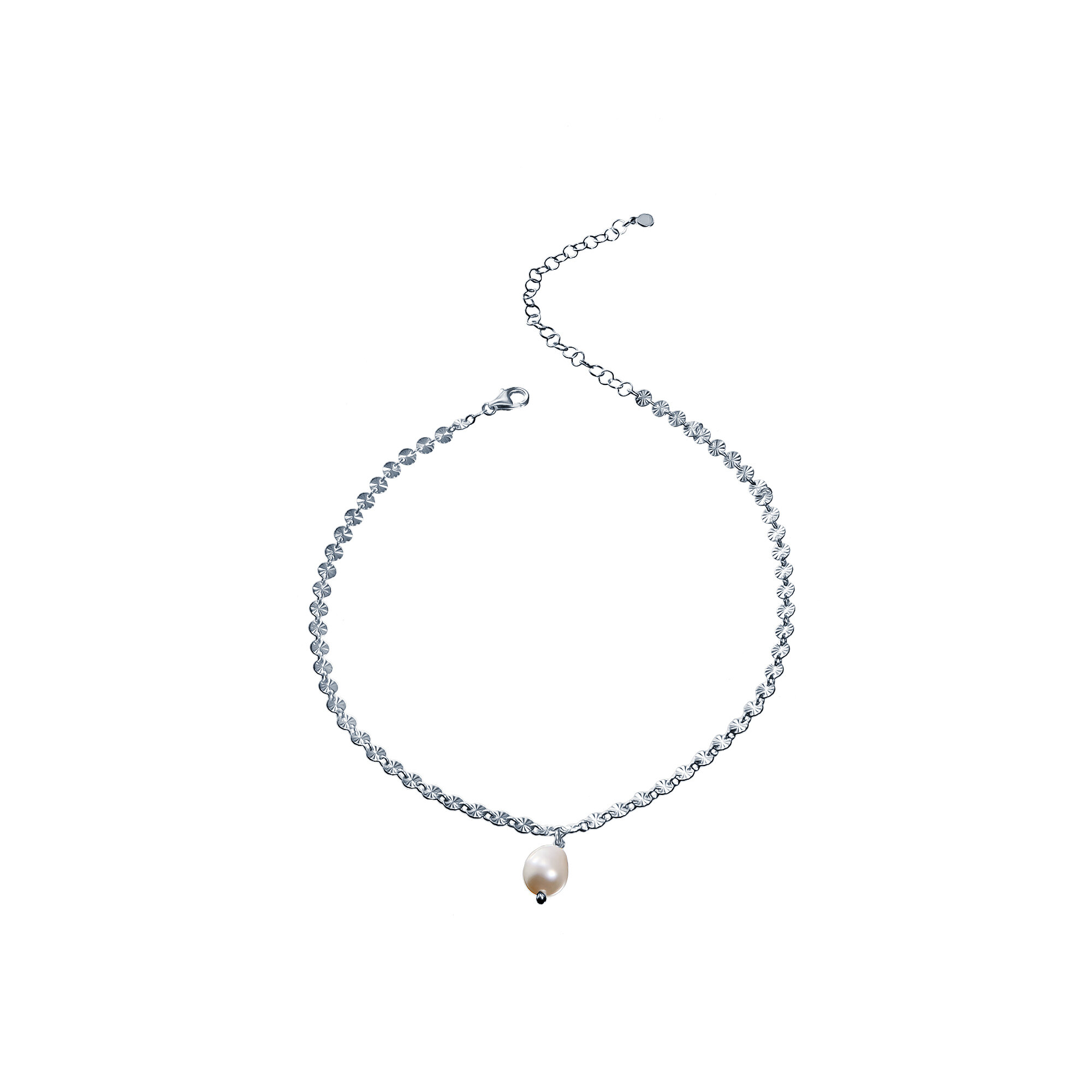Колье ELEMENT47, серебро, 925 проба