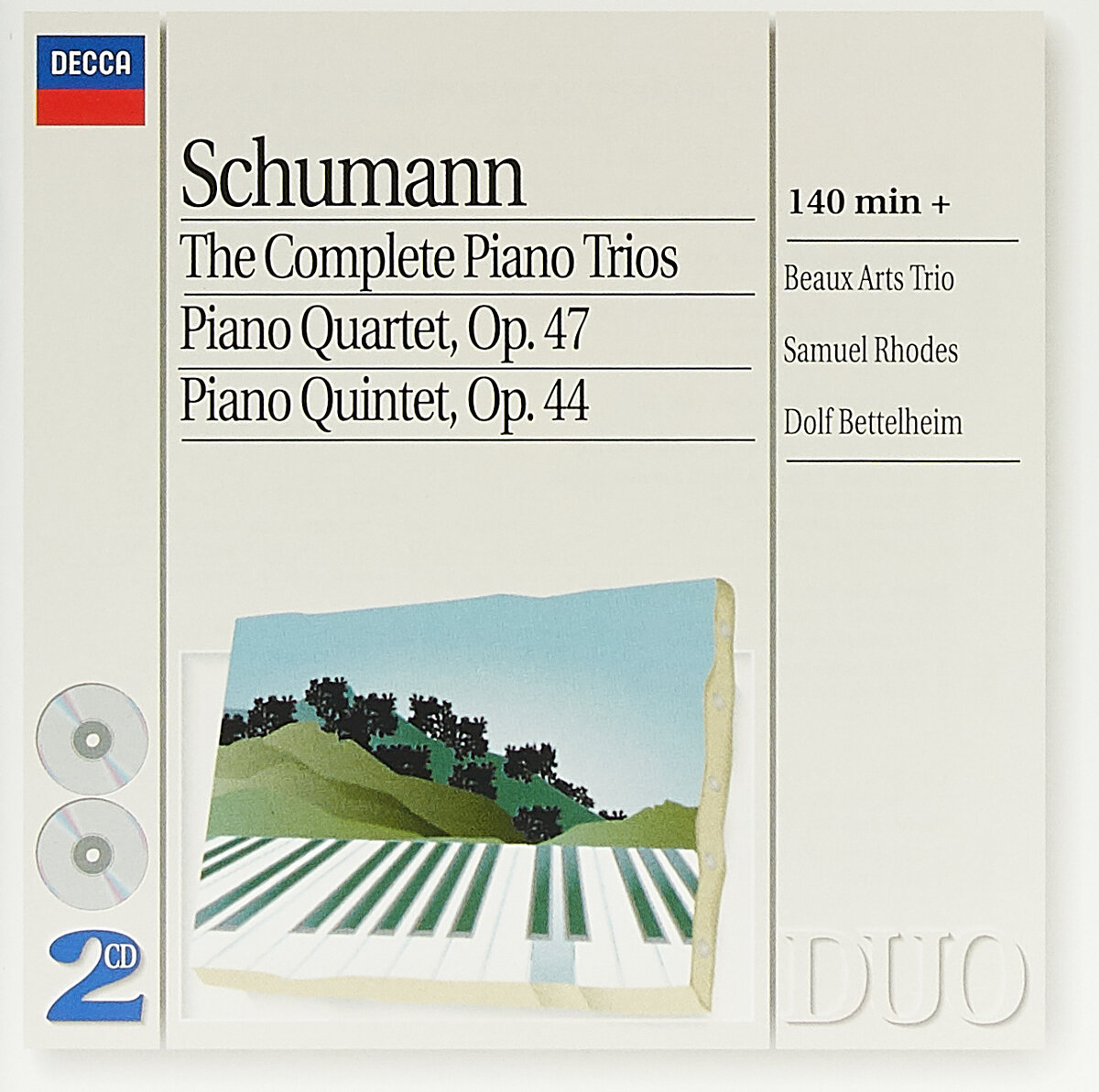 Schumann: The Complete Piano Trios / Piano Quartet / Piano Quintet. Beaux Arts Trio (2 CD)