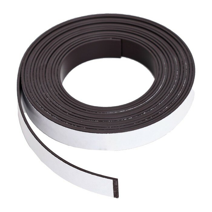 Магнитная лента с клеевым слоем, TAKE IT EASY, 3 метра, толщина 1.5 мм, ширина 12.7 мм