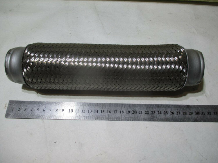 Гофра глушителя 50x220 приемной трубы универсальная для ремонта - GANZ