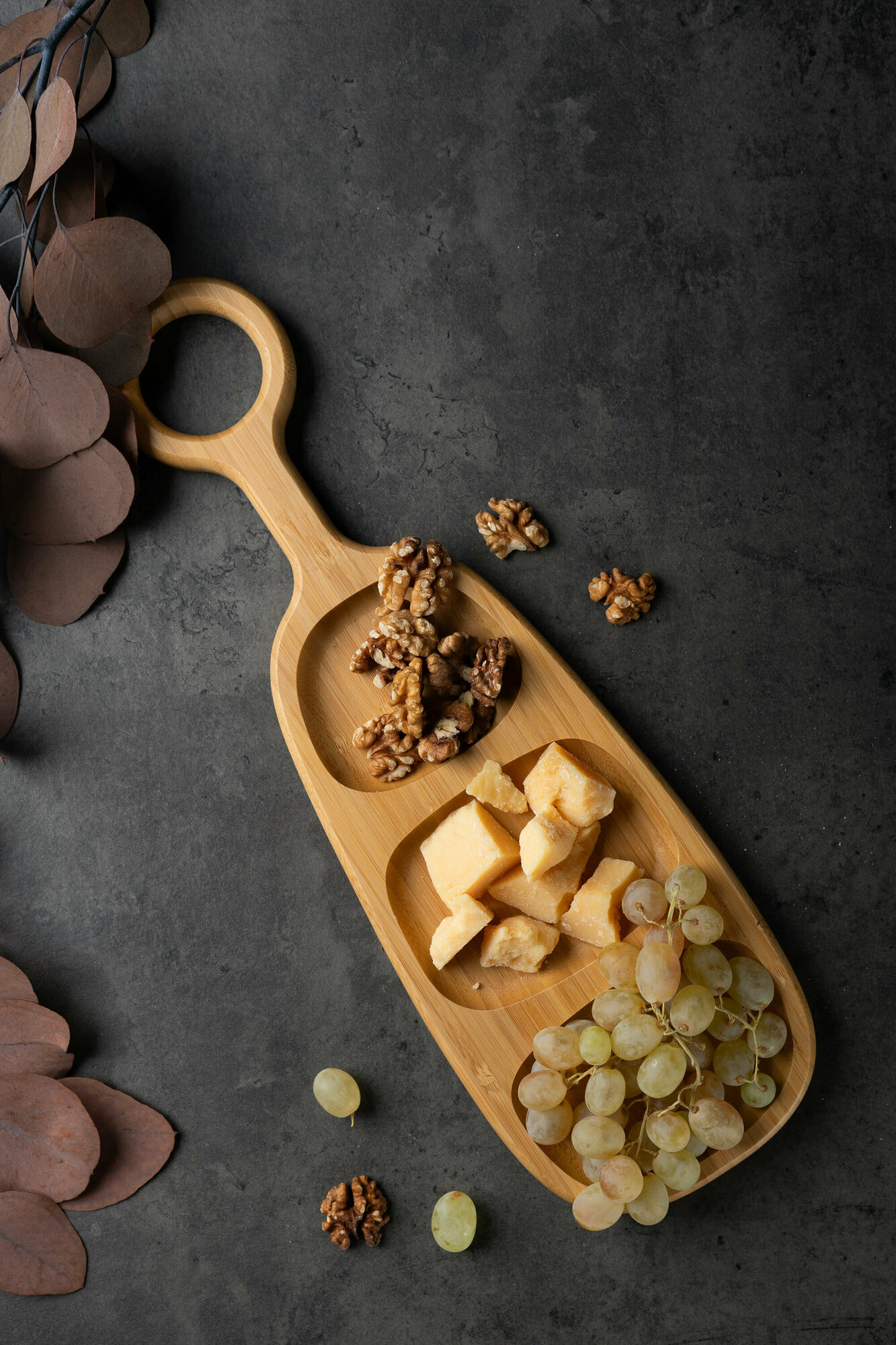 Менажница сервировочная TAVOLONE «Vaughan» бамбук, 44х14,5см