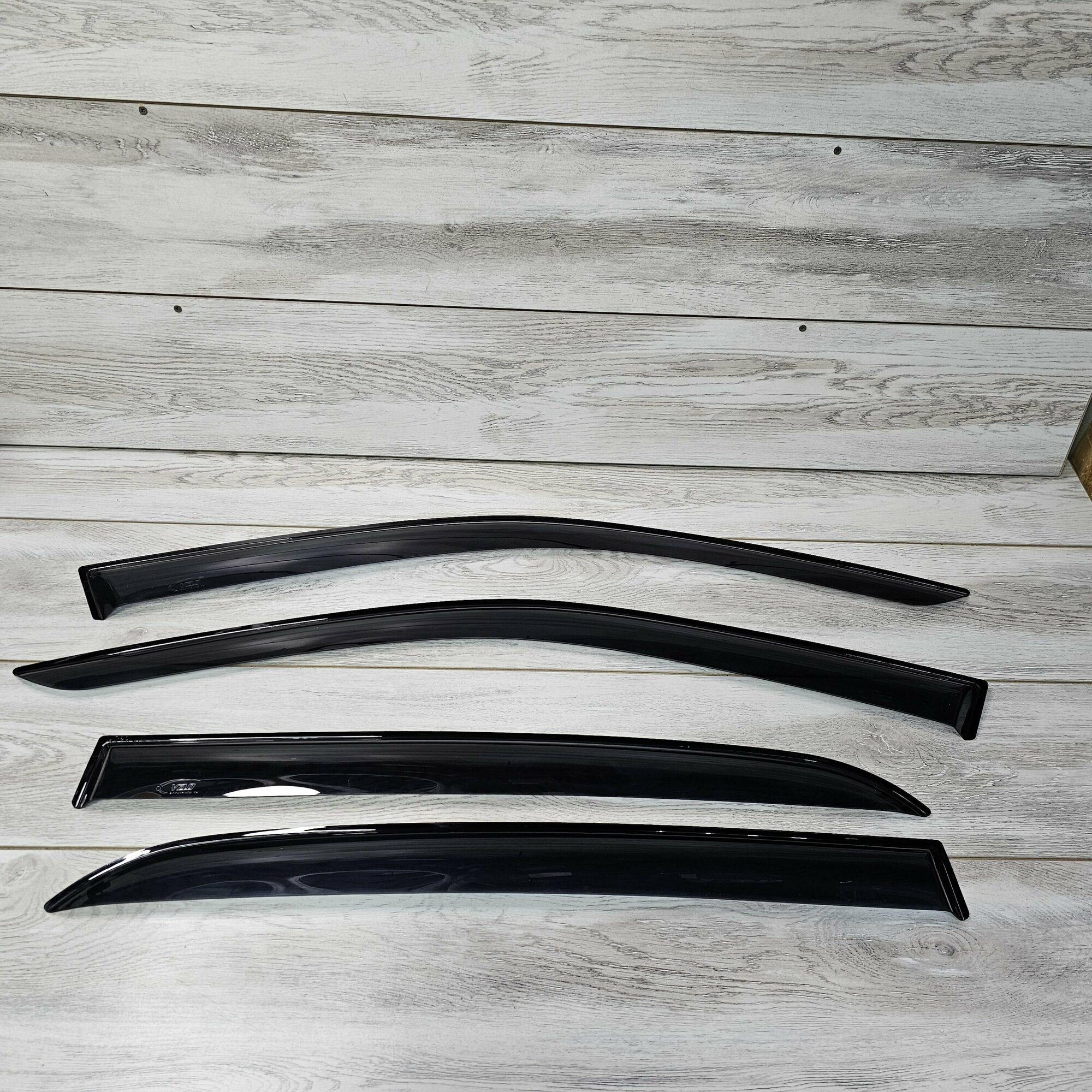 Дефлекторы (ветровики) окон для Skoda Fabia хэтчбек 1999-2007 (Шкода Фабия )