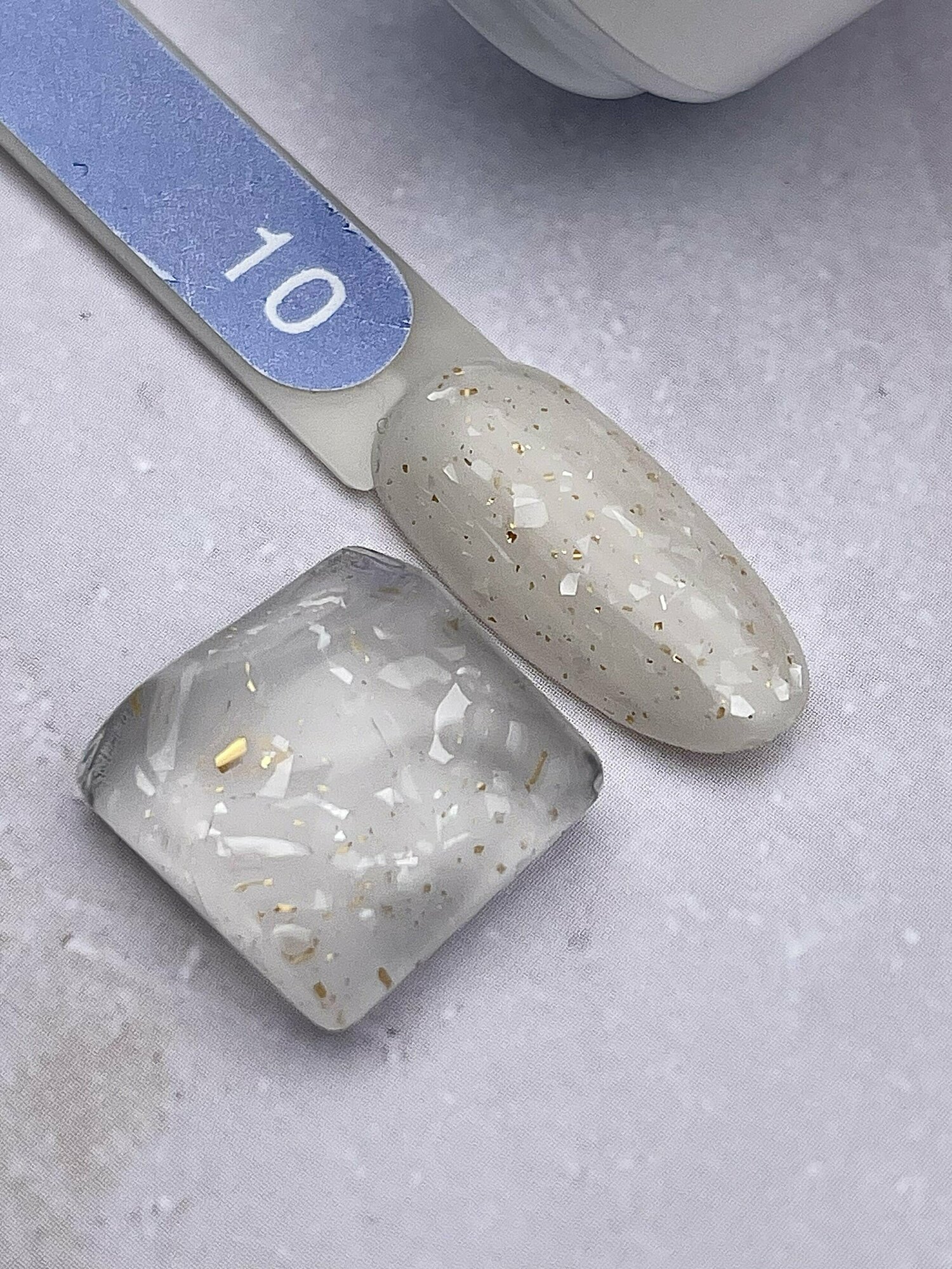 Color base. Камуфлирующая база для гель-лака. Оттенок 10.