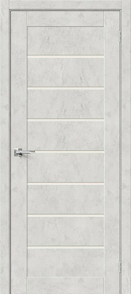 Дверь Браво-22 / Цвет Look Art / Стекло Magic Fog / Двери Браво