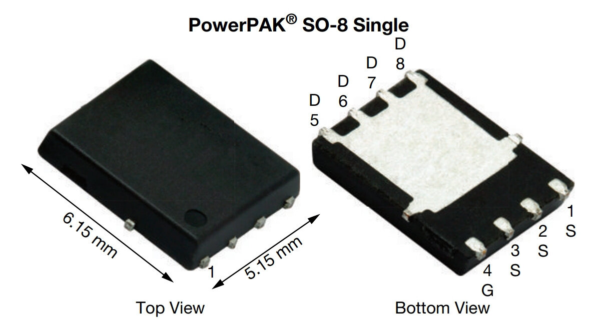 Микросхема SIRA10DP-T1-GE3 N-Channel MOSFET 30V 60A SO-8