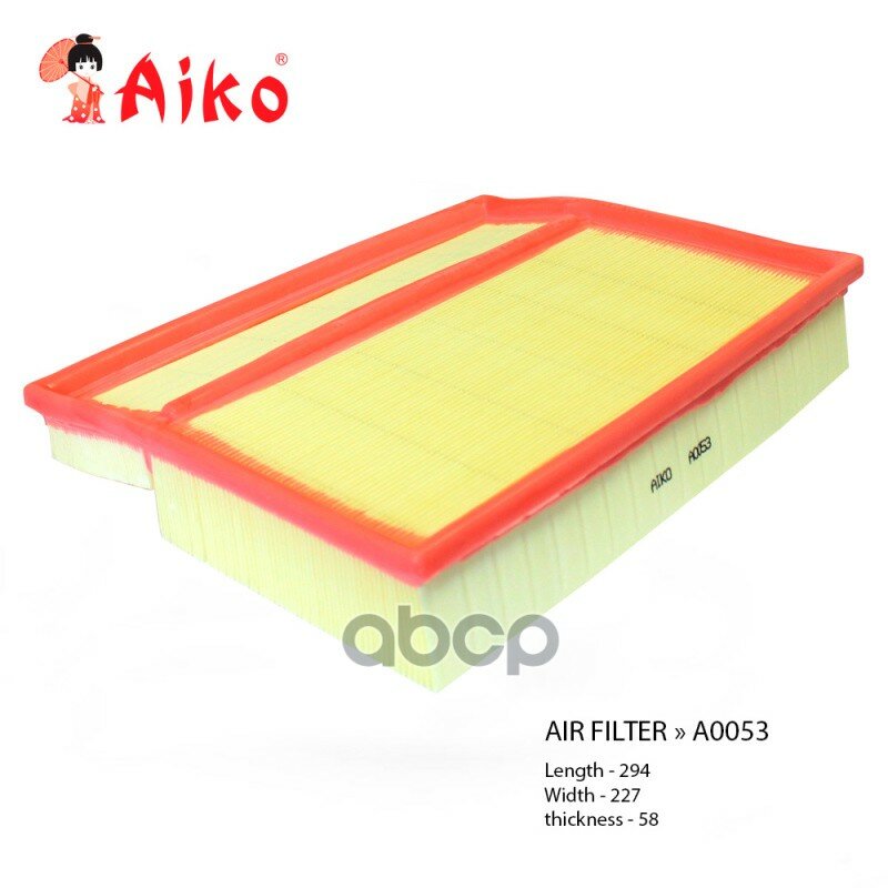 Фильтр воздушный. серия Exclusive AIKO AIKO арт. A0053