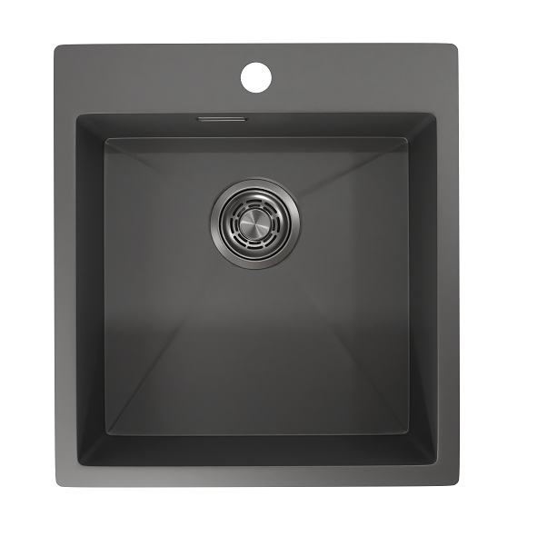 Кухонная мойка Granula GR-4600 46х51 графит матовый