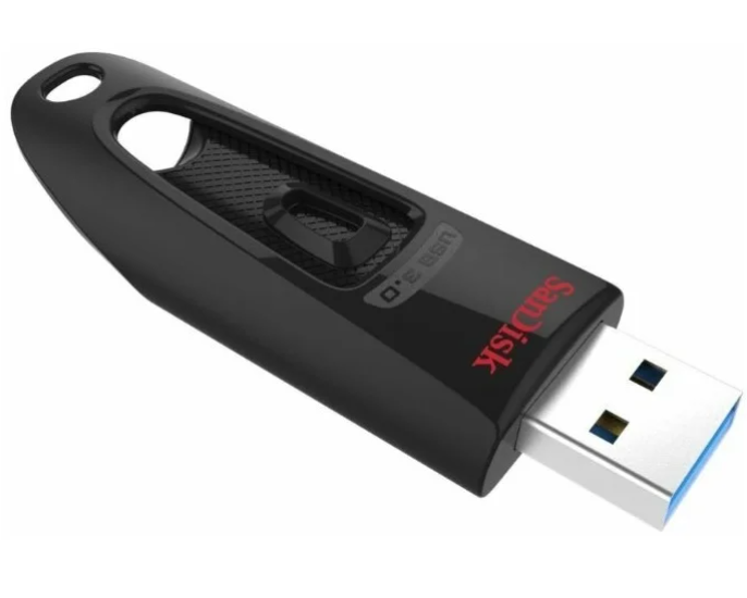 USB флеш-накопитель 64Gb SanDisk Ultra черный USB 3.0 (SDCZ48-064G-U46)