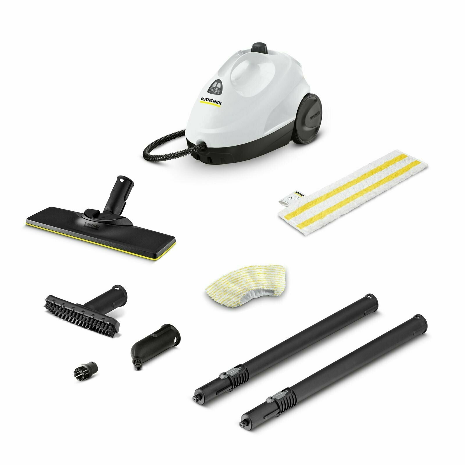 Пароочиститель Karcher EasyFix SC 2, 1.512-600.0, белый, с регулировкой пара