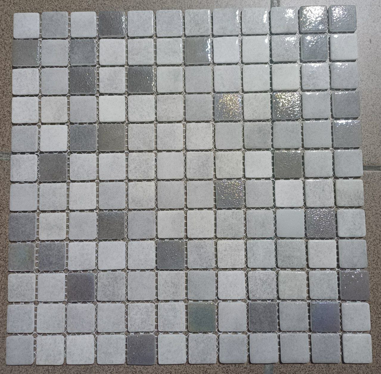 Плитка мозаика из прессованного стекла T-475S Zetoglass