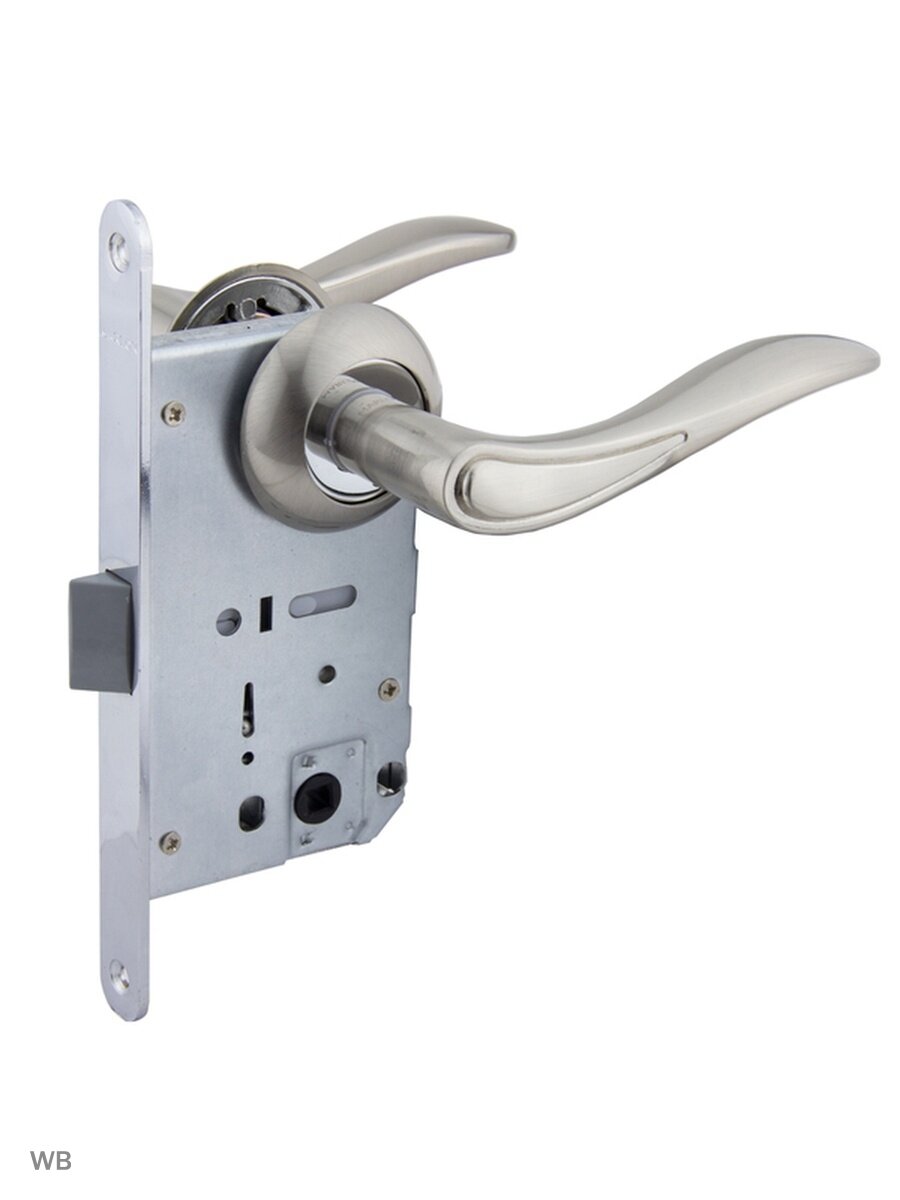 Защелка с ручками MARLOK 96/5405 межосевое 96 мм (Тип 5) SN (никель)