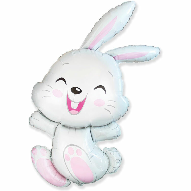 Воздушный шар из фольги. Фигура. Зайка (44'/112 см, ESP)