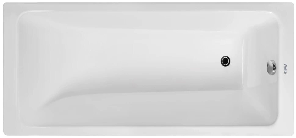 Ванна чугунная Wotte Line 1500x700 150x70 см, белый