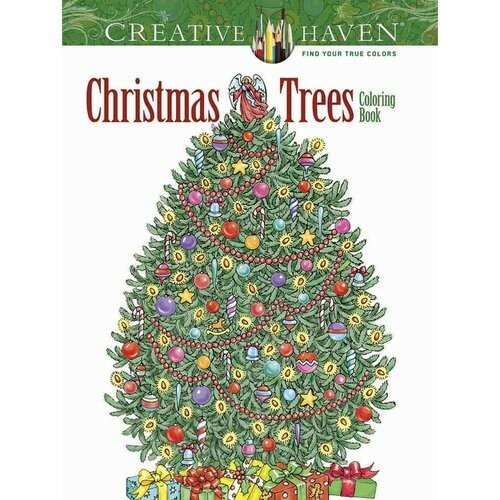 Lanza Barbara "Creative Haven Christmas Trees Coloring Book"
