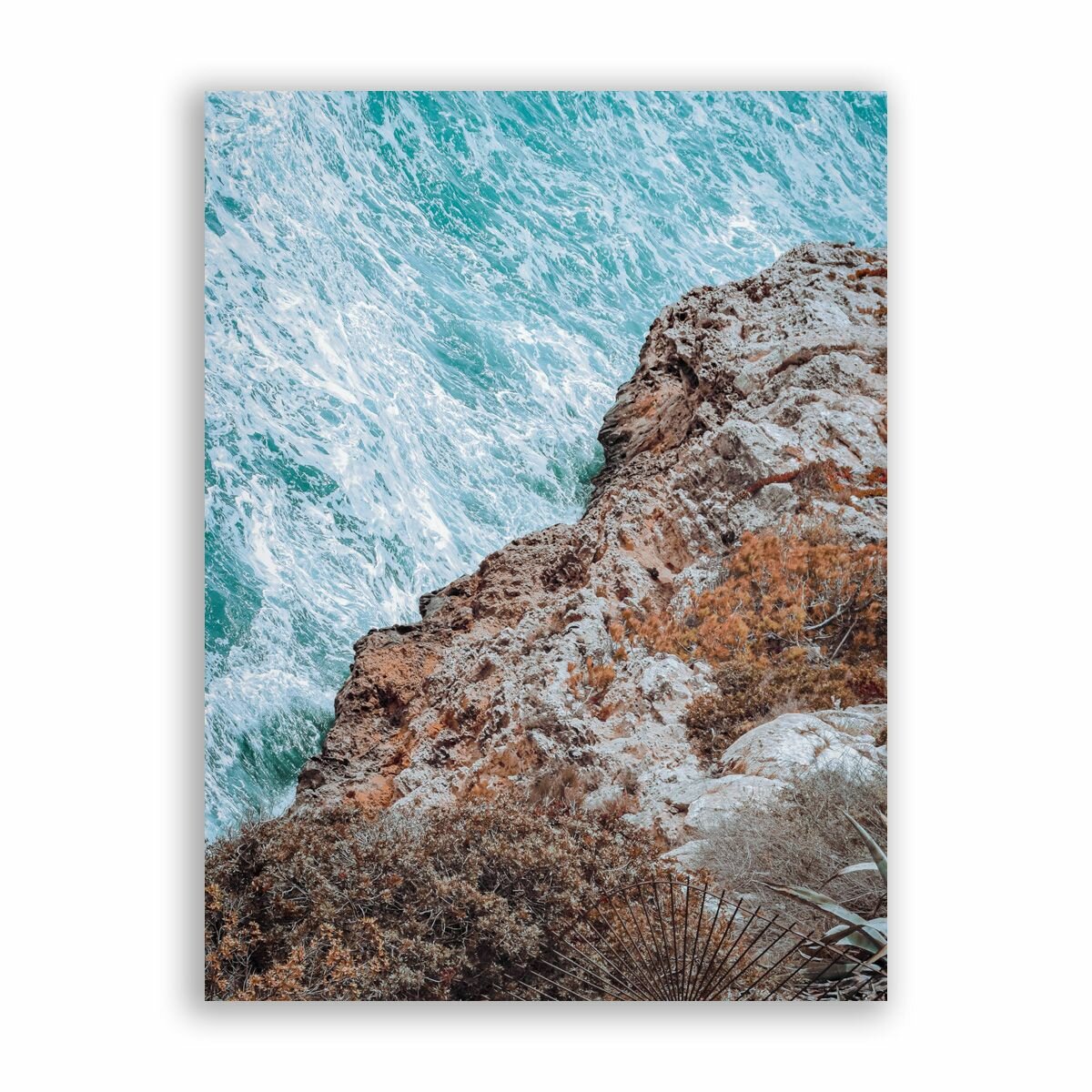 Постер, плакат на бумаге / Природа Испании - Море / Размер 30 x 40 см