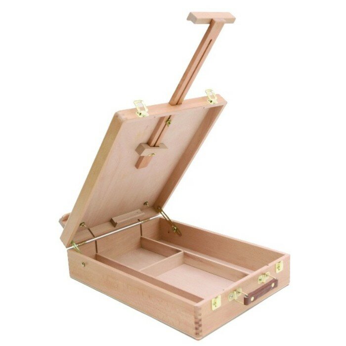 Этюдник настольный 320×240×100(580)мм Гамма «Студия» бук 507191