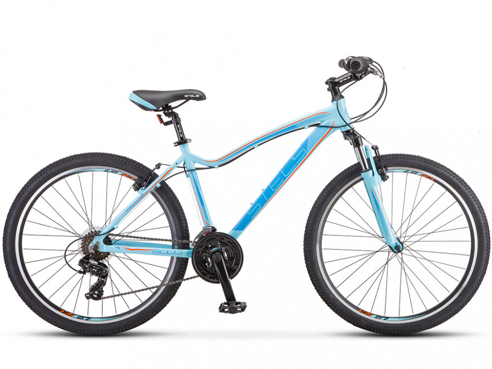 Велосипед Стелс Miss-6000 V м (рама 15", белый)