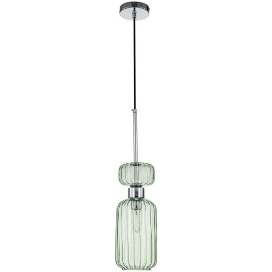 Подвесной светодиодный светильник Escada Gloss 1141/1S Chrome/Green