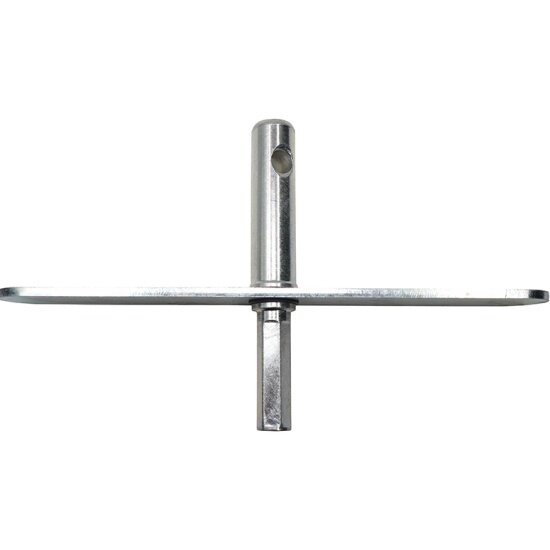 Адаптер Yaman под шуруповерт, с планкой, d-15,5 мм, для ледобуров Волжанка и Nero