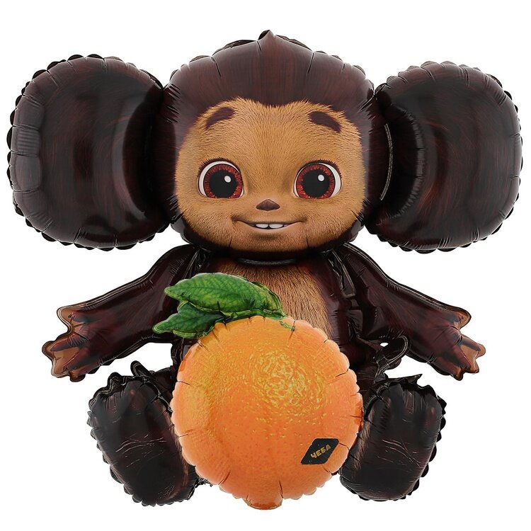 Шар фольгированный Чебурашка, напольный