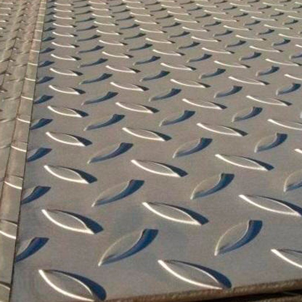 Лист горячекатаный 3х1250х2500 мм рифленый чечевица