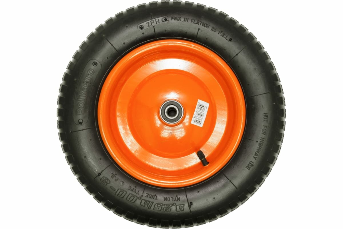 POLYAGRO Колесо для тачки 2-колёсной (3.25/3.00-8) втулка 20 mm - запасное 8050095