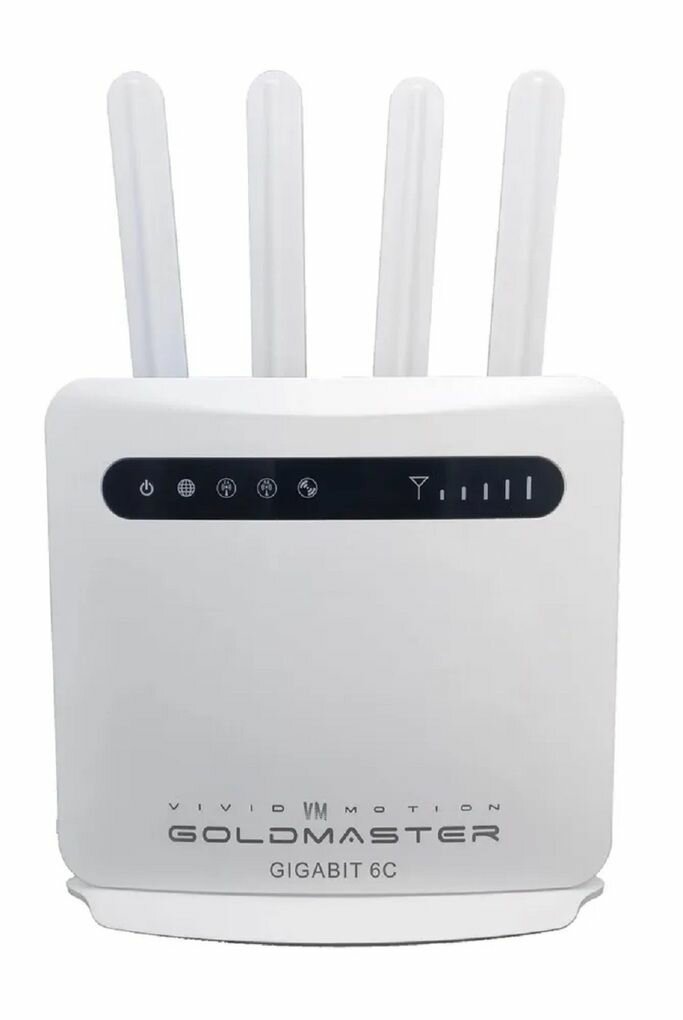 Гигабитный роутер GoldMaster GIGABIT 6C LTE Cat.6