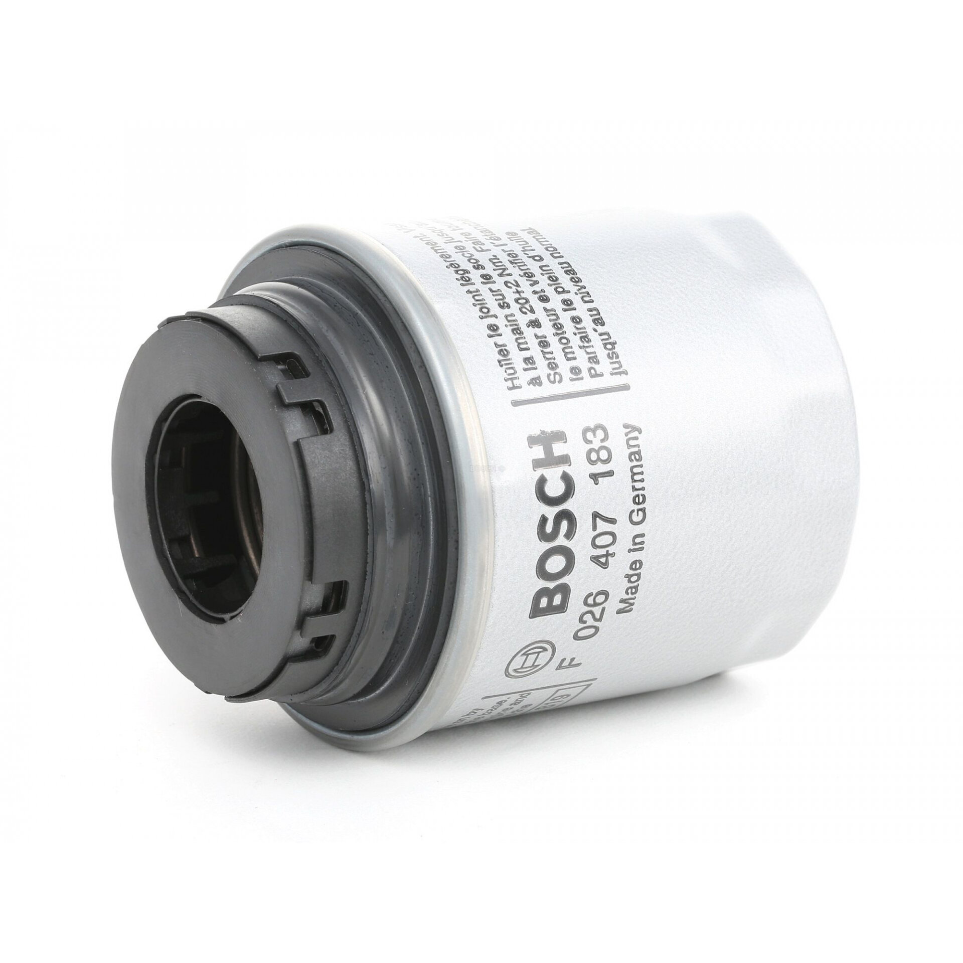 Фильтр масляный для автомобиля Audi, BOSCH F 026 407 183 (1 шт.)