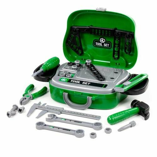 Игровой Набор Инструменты №29 (31 предмет, пластик, в чемоданчике, от 3 лет) 94209, (Полесье)