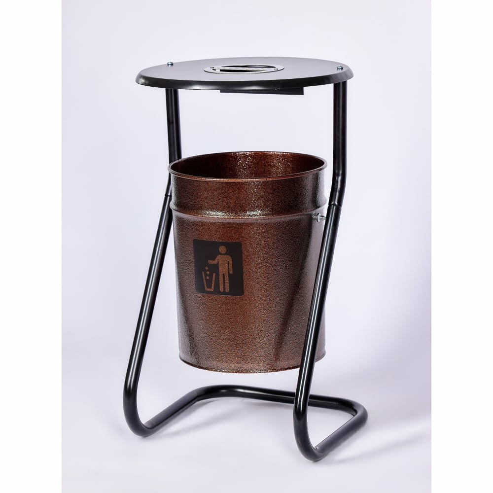 Металлическая уличная урна профметстиль 602