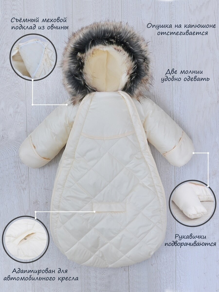 Конверт для новорожденного на выписку