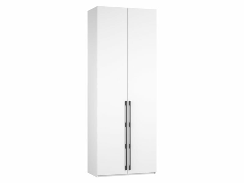 Шкаф распашной для одежды "Морган 1.1" 90х240х50 Белый