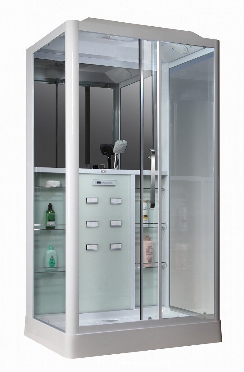 Душевая кабина Loranto Selak CS 129 R 90х150х215 см, с тропическим душем