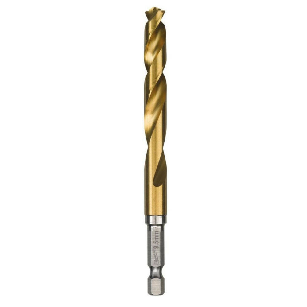 Сверло по металлу Milwaukee RedHEX HSS-G TiN 9.5 мм (722)