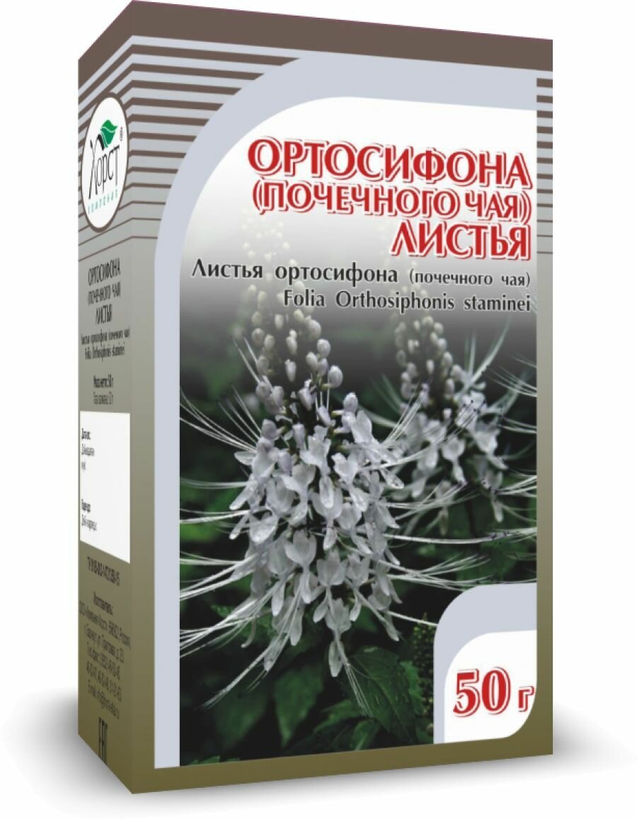 Ортосифона (почечного чая) листья 50 гр, Хорст