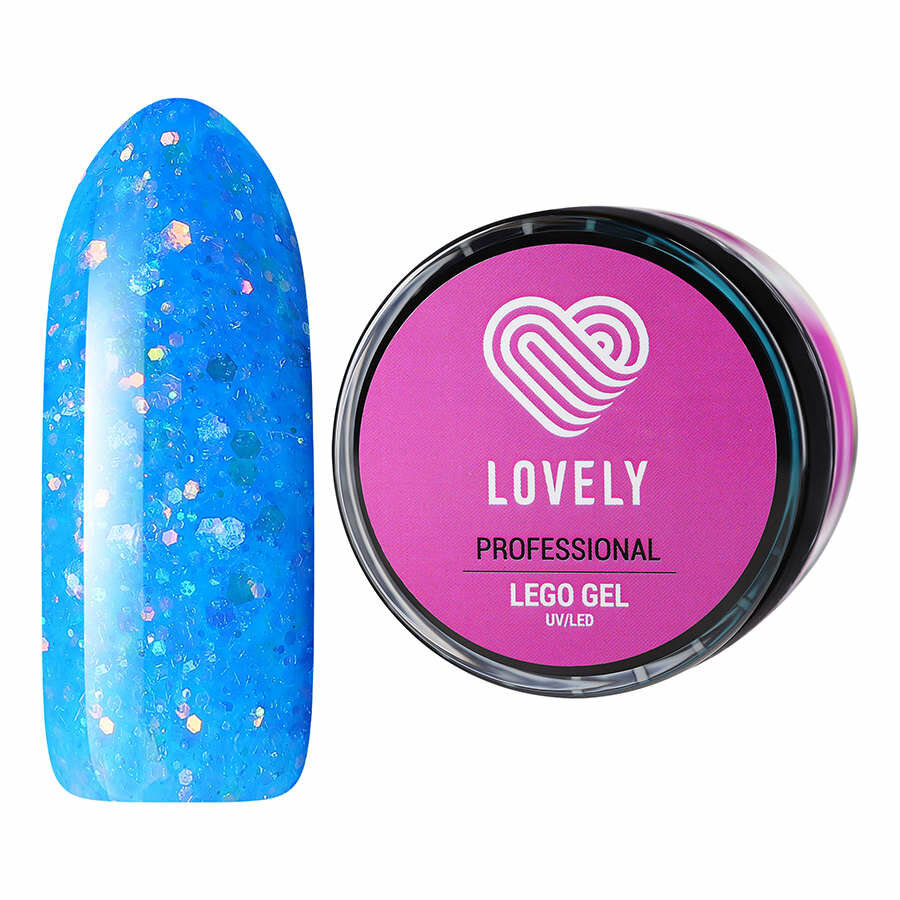 Камуфлирующий гель Lovely Lego Gel Mermaid Akvata, 15 г