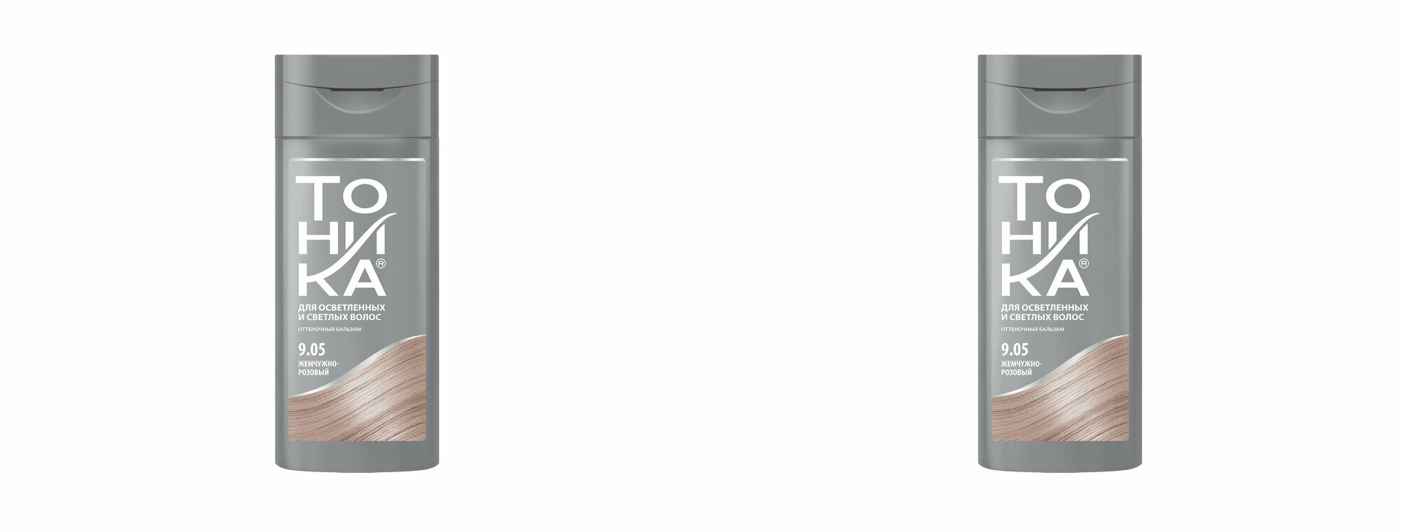 Бальзам для волос Тоника, Оттеночный, 9.05 Жемчужно - розовыи, 150 мл, 2 штуки