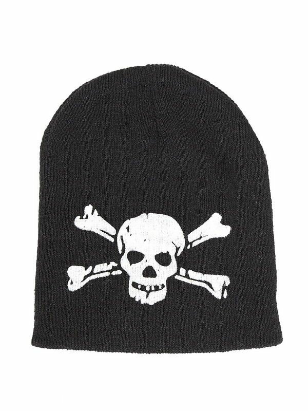 Шляпа WIDMANN "Веселый Роджер", полиэстер, черная, длина 24см, 1 шт.