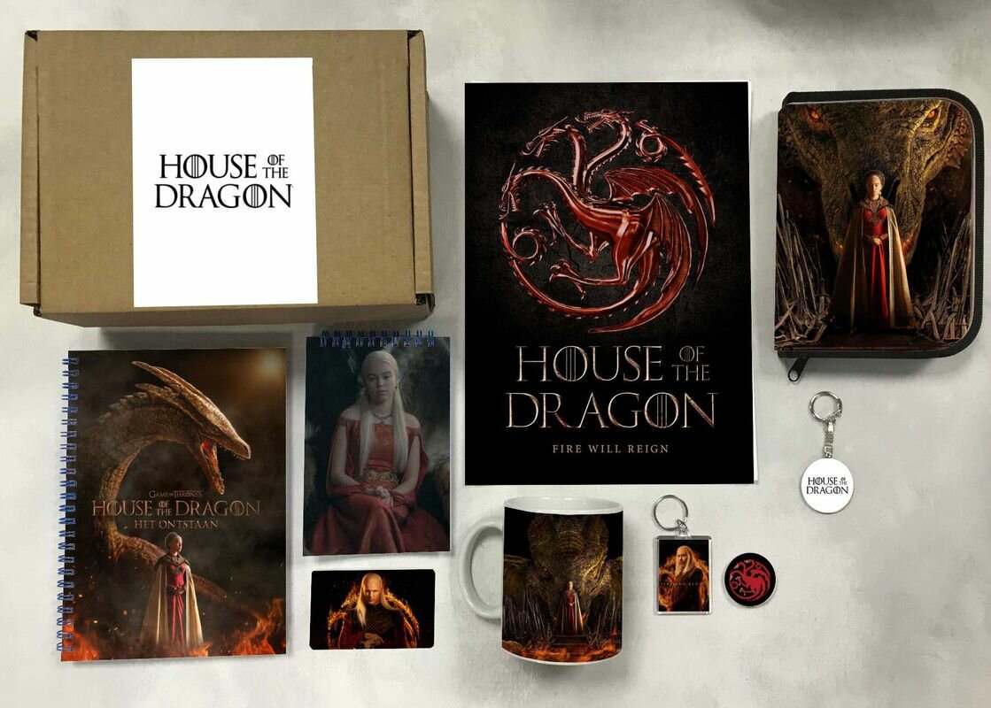 Бокс GOODbrelok принт "Дом Дракона, House of the Dragon" - 0009