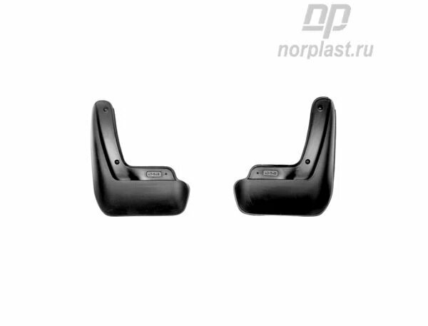 Брызговики задние Kia Rio IV sd 2017 г. в. "NORPLAST" (2 шт.)
