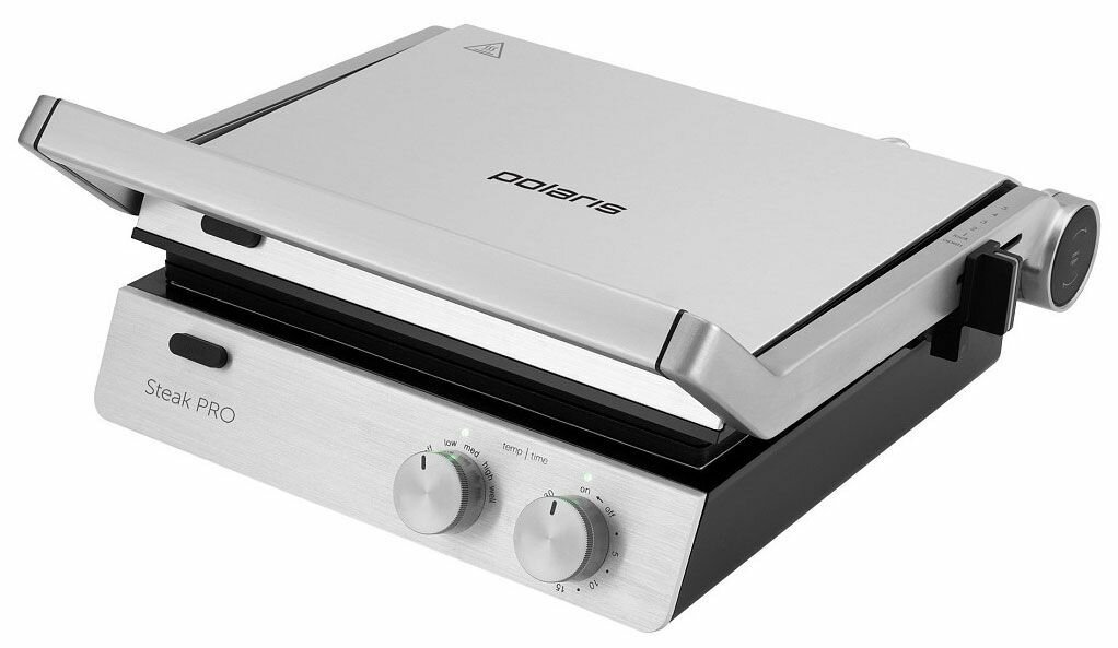 Электрогриль Polaris PGP 2803 2000Вт серебристый