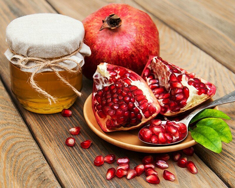 Набор Алмазное Хобби #Ah5292 Медовый гранат, Алмазная Мозаика, 50 х 40 см