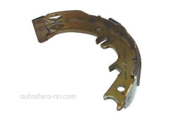 CHERY T113502170 колодки тормозные ручника (К-Т 2ШТ) (ЦС)