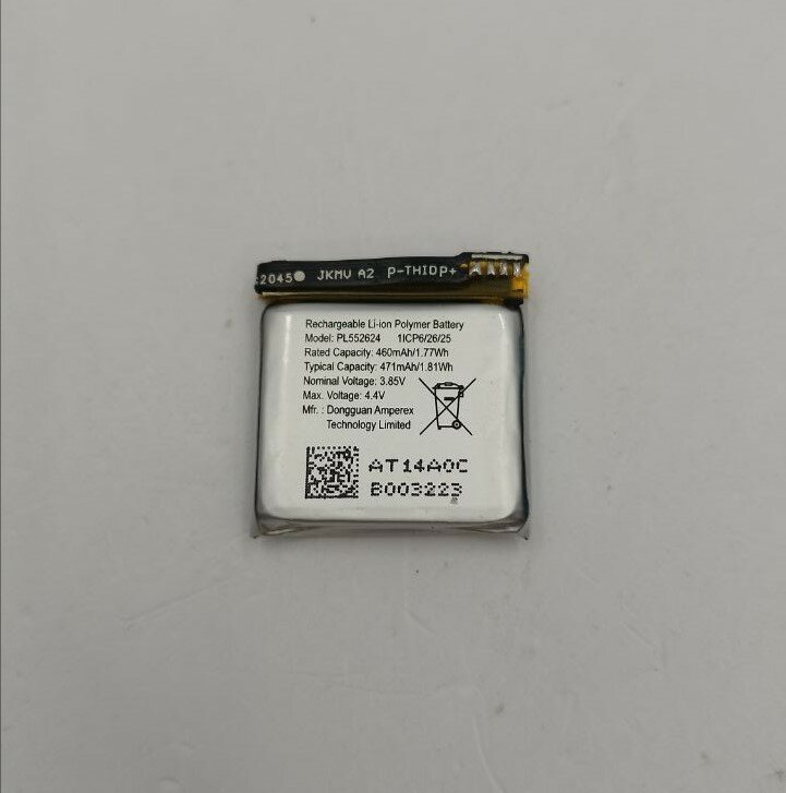 АКБ аккумулятор PL552624 для смарт часов Amazfit GTR 2 и 2E снятый оригинал