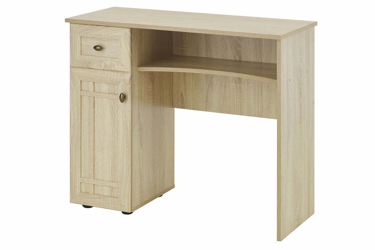 Туалетный стол Hoff Sherlock, 92,6х79,1х40,3 см, цвет дуб сонома